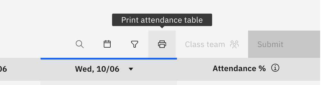 Print a class roll | tmrw Help
